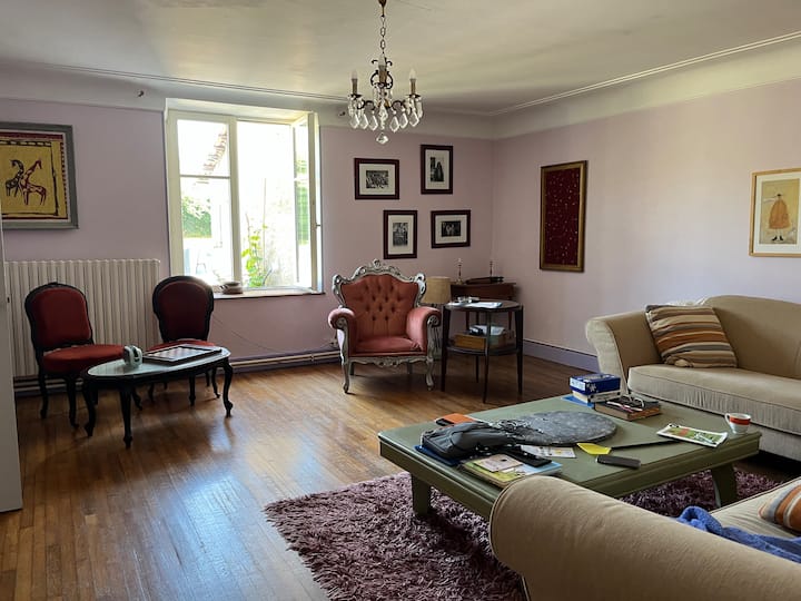 Grande Maison, Campagne, Piscine, 10 Personnes. - Mirecourt