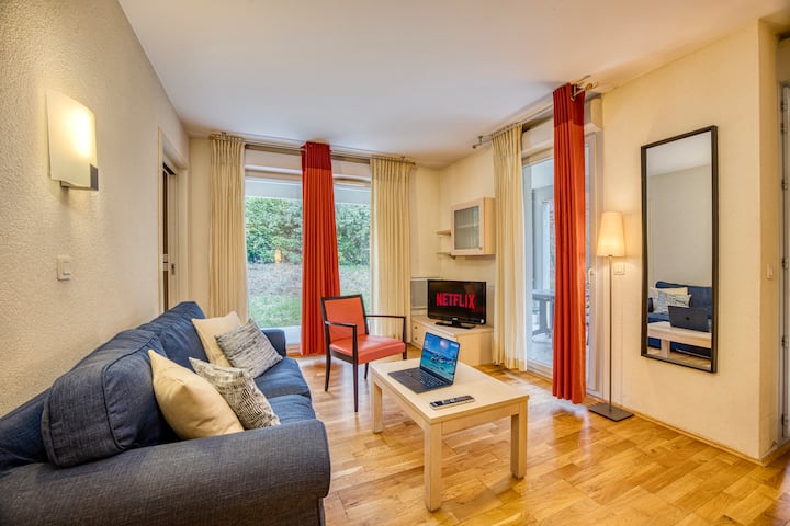 Le Divine • T2 Avec Terrasse, Proche Lac & Suisse - Divonne-les-Bains