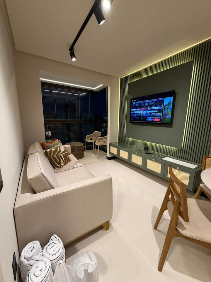 Apartamento Aconchegante Com Vista Para O Mar. - Aracaju