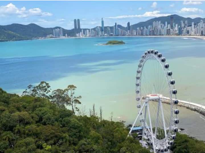 Linda Vista De Toda Orla, Até Da Cama! Home Club! - Balneário Camboriú