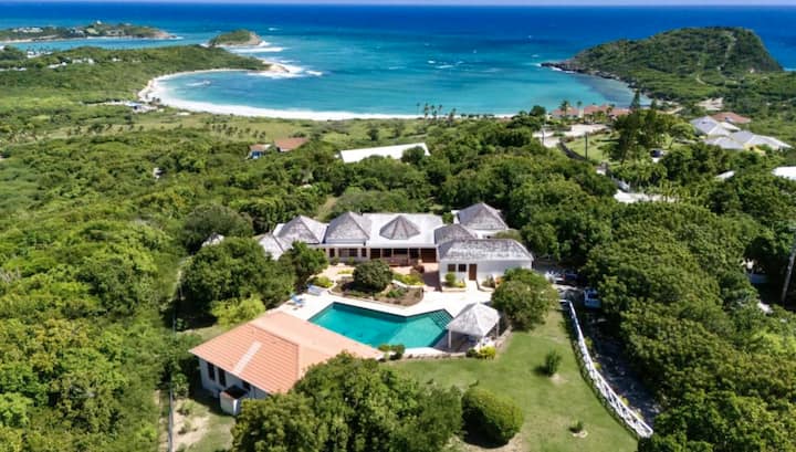 Villa Rotunda With Magical Views Of Half Moon Bay - Antigua and Barbuda
