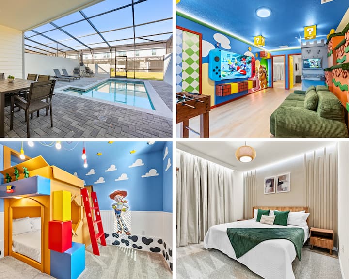 2026 New Themed 05 Bedrooms At Windsor Cay - Clermont, FL