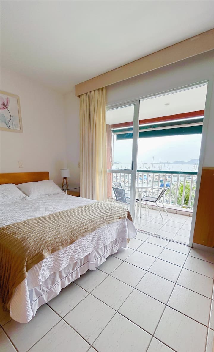 Flat Com Vista Para O Mar E óTima Localização - Ilha Grande