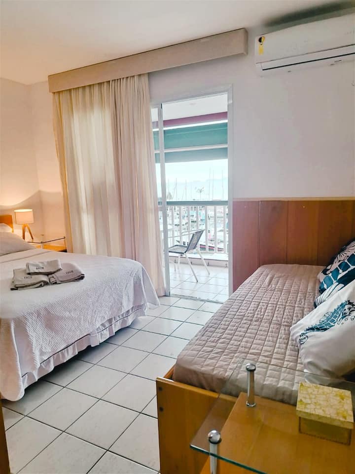 Flat Com Vista Para O Mar E óTima Localização - Angra dos Reis