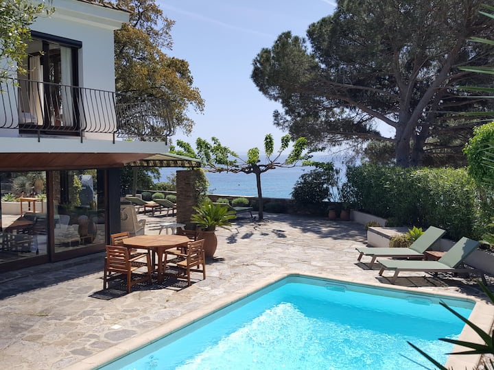 Villa De Charme à 50 M De La Plage - Rayol-Canadel-sur-Mer