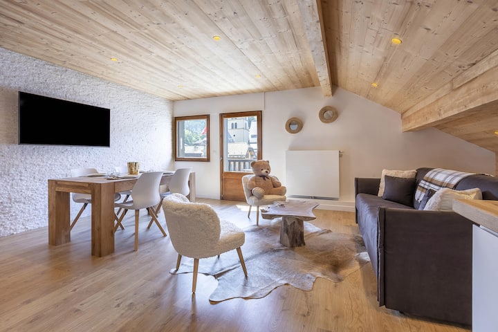 ÉLégant Appartement Au Cœur De Megève - Megève