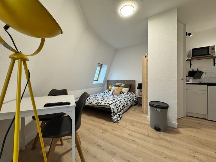 Studio Rénové – Centre-ville & Proche Chantiers - Saint-Nazaire