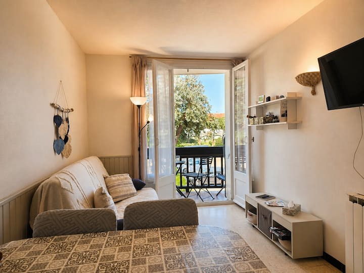 À 200m Plage  Balcon  Wifi  6 Pers  Argelès - Argelès-sur-Mer