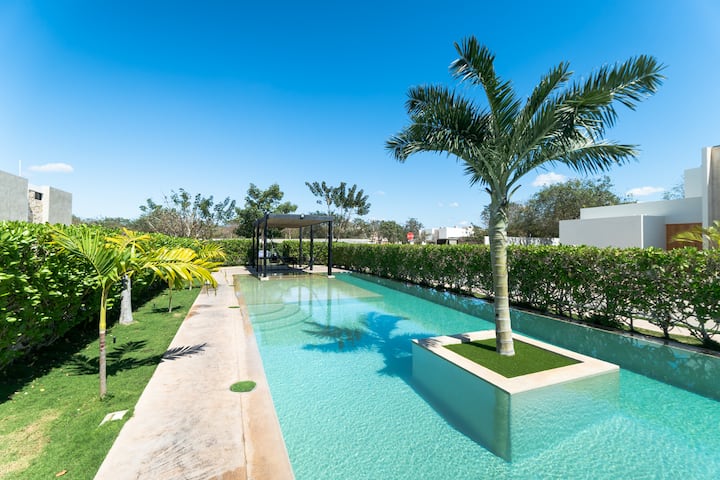 Mérida Norte | Loft Moderno Con Tina Y Alberca - Mérida