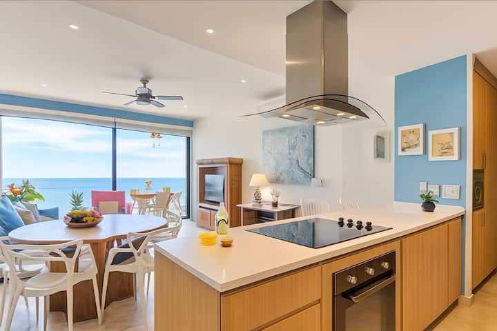 °Beachfront Bliss At Aria Ocean Modern & Luxurious - Nuevo Vallarta