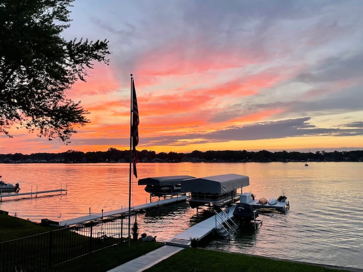 Allsports Simonton Lakefront Home Near Notre Dame - Elkhart