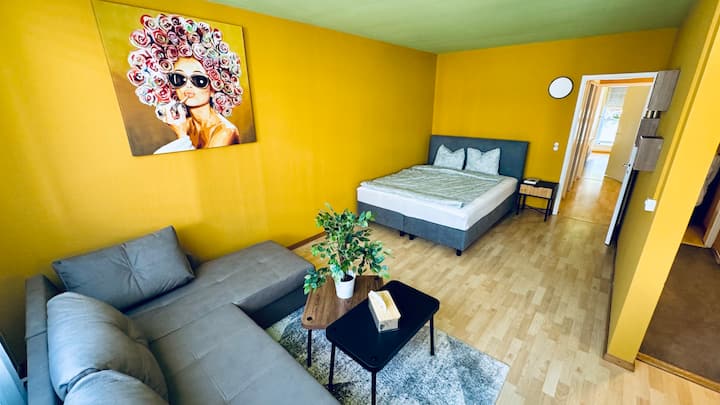 Zentrale 2.5-zi-whg Mit Balkon & Breakfast - Berna