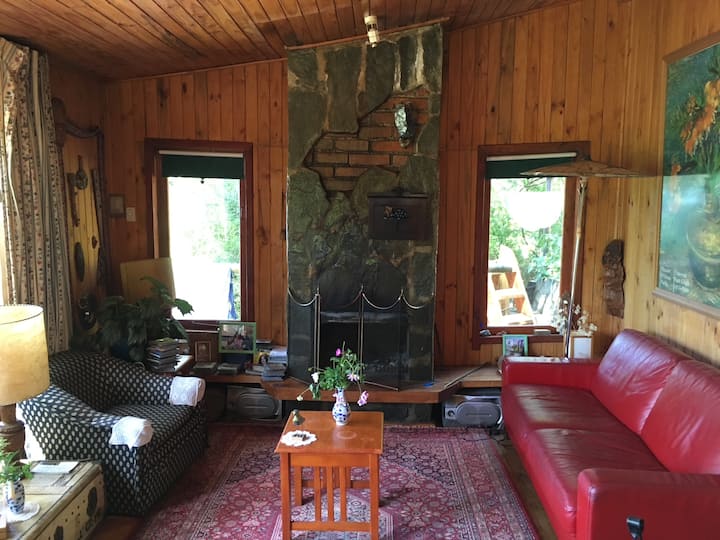 Hermosa Cabaña A Orilla De Lago Con Hot Tub - Contulmo