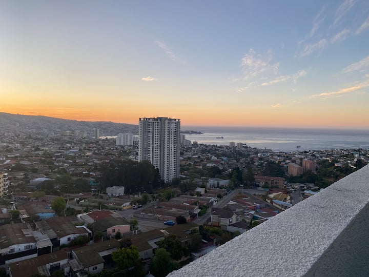 Gran Vista Panorámica. Home Studio Moderno - Valparaíso