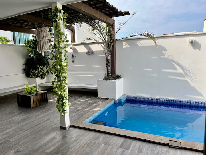 Casa Costera · Alberca Privada · Mar A 5 Min - Boca del Río