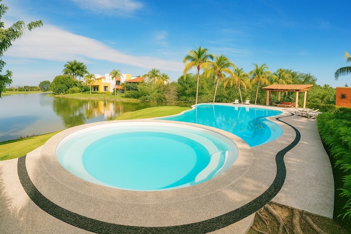 Elegant 2br Condo • Golf Views • El Tigre Gated - Nuevo Vallarta