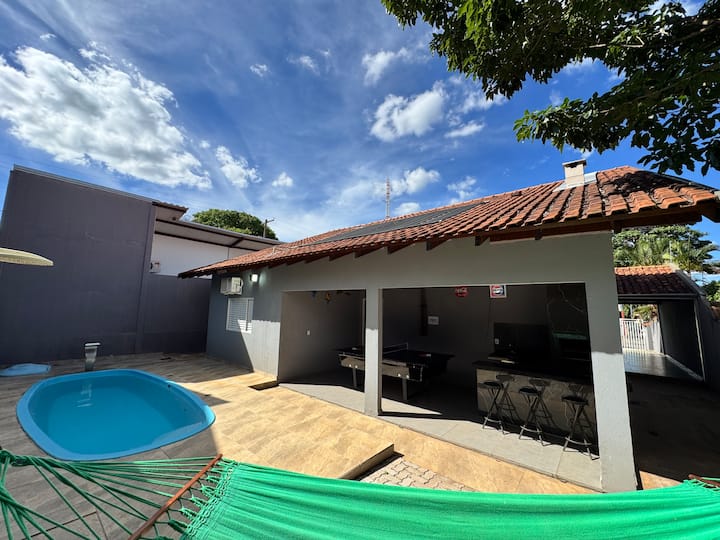 Casa Exclusiva Com Piscina E Sinuca Em Bonito - Bonito