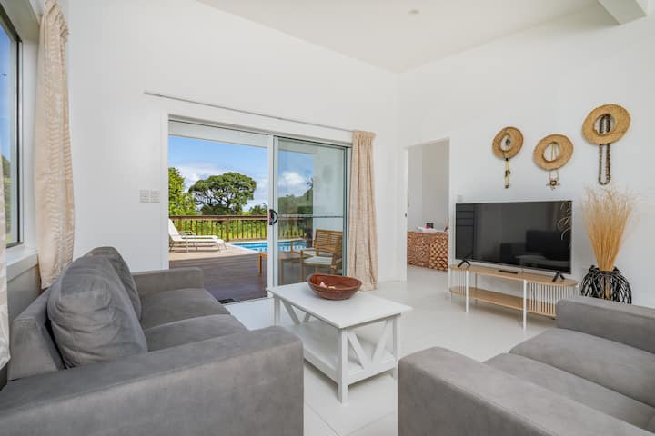 Vai'i Villas:villa 1 Vaevae - Pool, Unlimited Wifi - Cook Islands