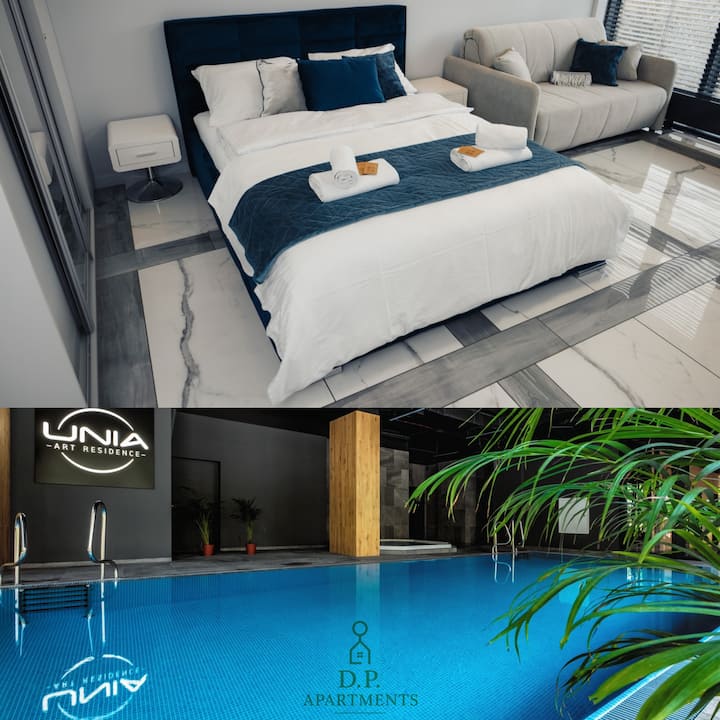 Luxury Spa Suite- Basen, Jacuzzi, Sauna & Parking - Lublin