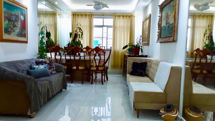 Apto Amplo E Arejado No Boqueirão, 10 Min Da Praia - Santos, Brasil