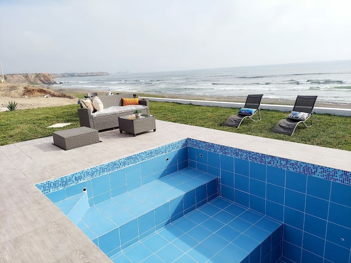 Estreno Hermosa Casa Playa.condominio Mar Grande. - Chancay