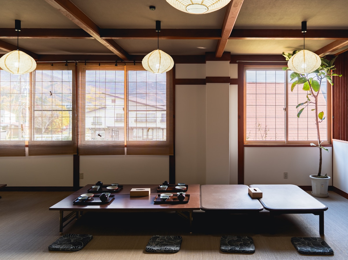 Wakata Lodge Hakuba | Group Room for 8, Big Bath - Ryokans (Japan) for ...