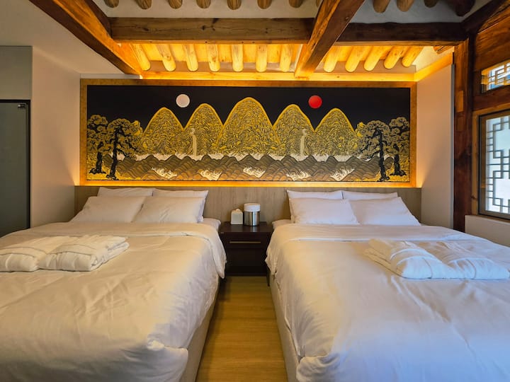 오픈특가 [지후헌/독채 한옥] 공항픽업/명동/경복궁/동대문/광화문/공간대여/모임/가족여행 - Seoul