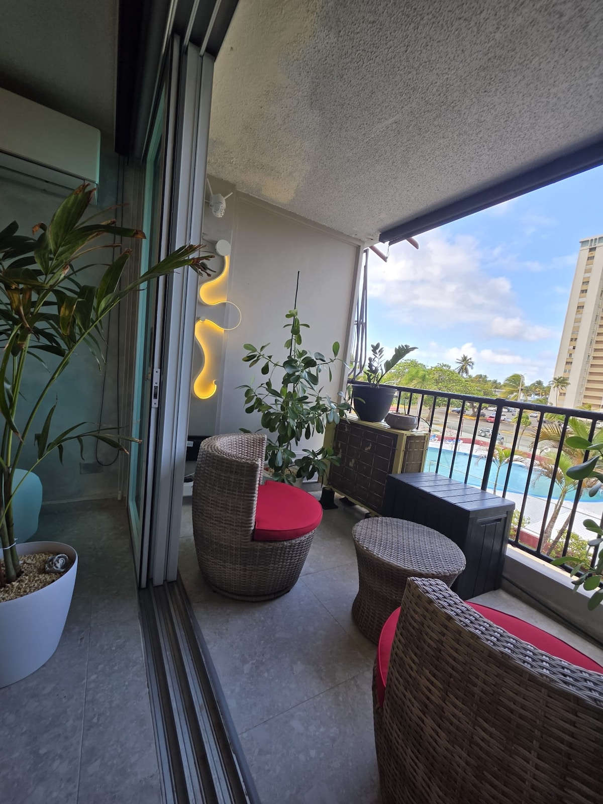 Serene Coastal Studio with King Bed & Balcony - Apartments for Rent in ...