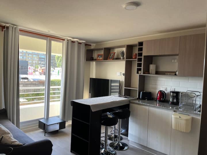 Apartamento Acogedor Y Luminoso Centro Concepción. - Concepción, Chile