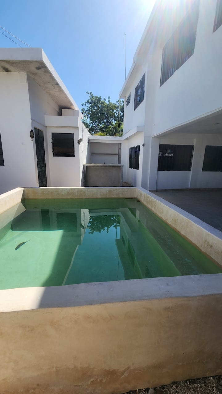 Casa Colonial Con Alberca, Bar Y Asador - Mérida