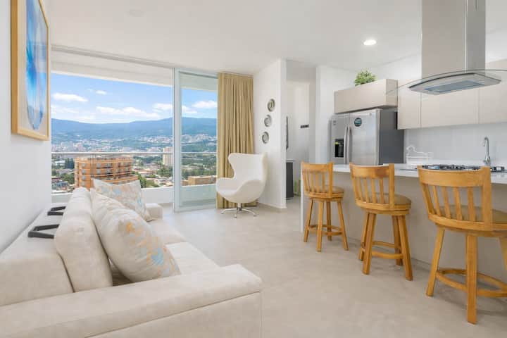 Laureles 3 Bdrs Unit W/ac, Sauna & Jacuzzi 1201 - Medellín