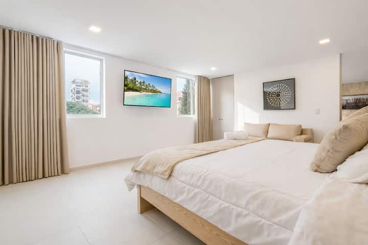 Laureles 2 Bdrs Modern Apartment With Ac 402 - Medellin, Antioquia, Colombia