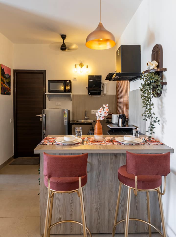 Staymaster Zyric B415 | Serviced Apartment | Pool - Goa