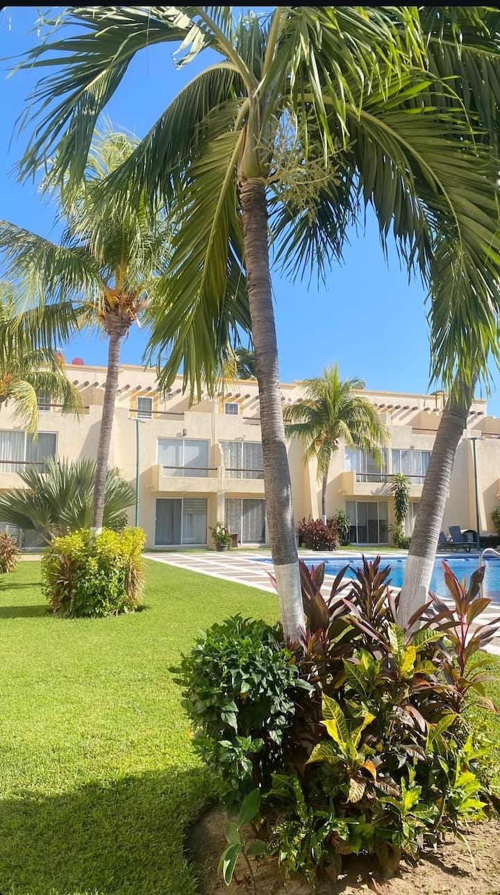 Villa De 2 Recámaras C/ Acceso Directo A Alberca - Acapulco