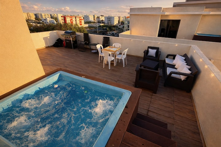 Penthouse Palmares Skyview / With Jacuzzi & Playa - La Romana