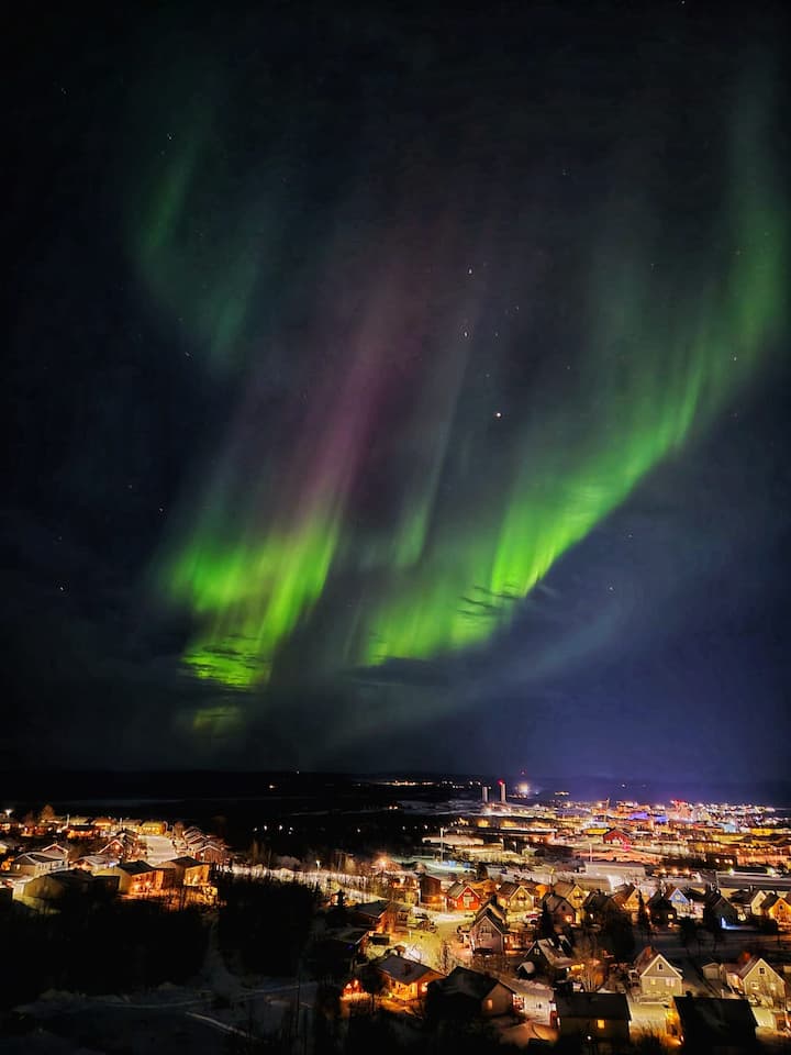 Skyview Apartment, Top Floor - Kiruna