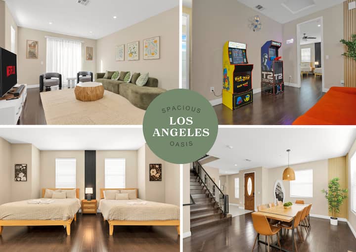 Huge 3bd 2.5ba • 2,118 Sq Ft • Sleeps 11 • King Bd - Arcadia