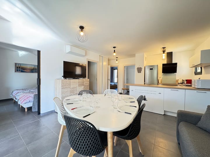 Edera - Wifi, Tv, Piscine, Climatisation - Plage de Bonifacio