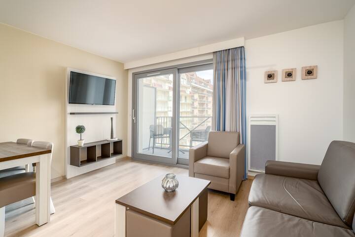 Studio Pour 4 Personnes Avec Balcon - Bray-Dunes