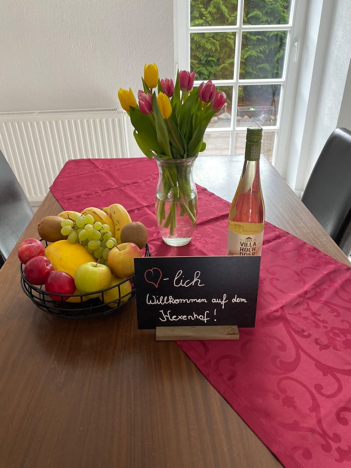 Hexenhof - Kleine Wohnung Mit Terrasse - Neustadt, Dosse, Germany