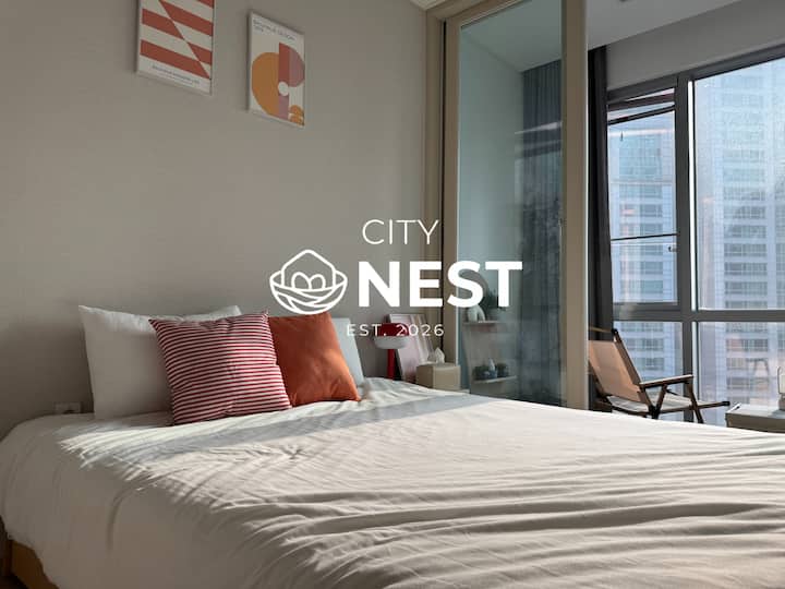 출장에 딱 맞는 동탄 숙소 | 무료주차 | 장박할인 | 삼성전자•한림대성심병원•동탄역Gtx - South Korea