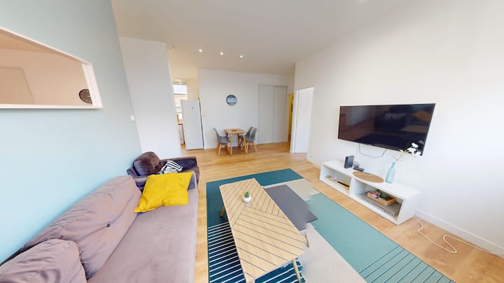 Appartement Central – 4 Chambres – Auguste Comte - Le Havre