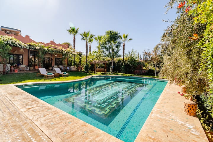 Atlas Mountain Villa, Private Pool And Hammam - Ourika