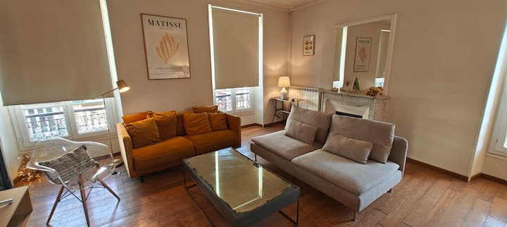 3 Chambres • Carré D’or • 8 Min De La Mer - Nice