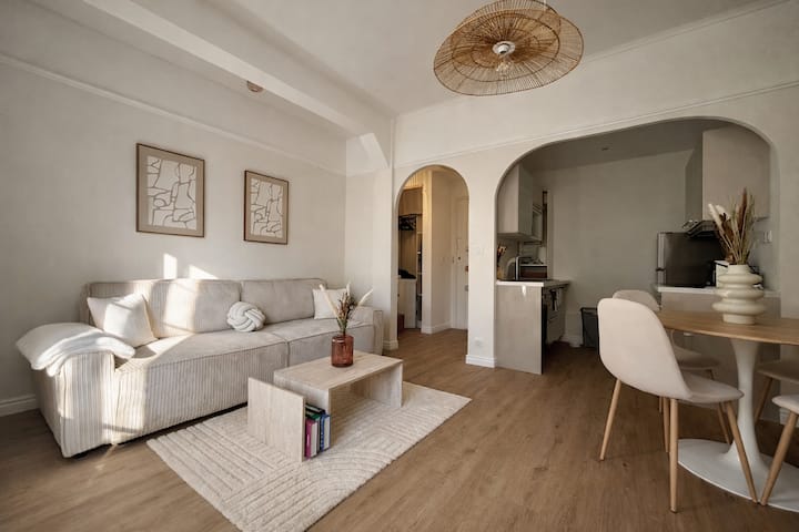 Appartement Cosy 4 Voyageurs - Proche Centre - ibis Cannes Centre