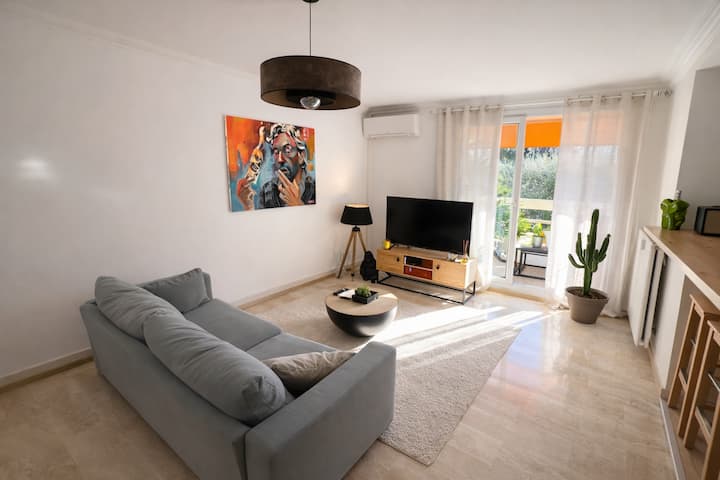 Appartement Cosy Avec Parking – Nice Ouest - Cagnes-sur-Mer