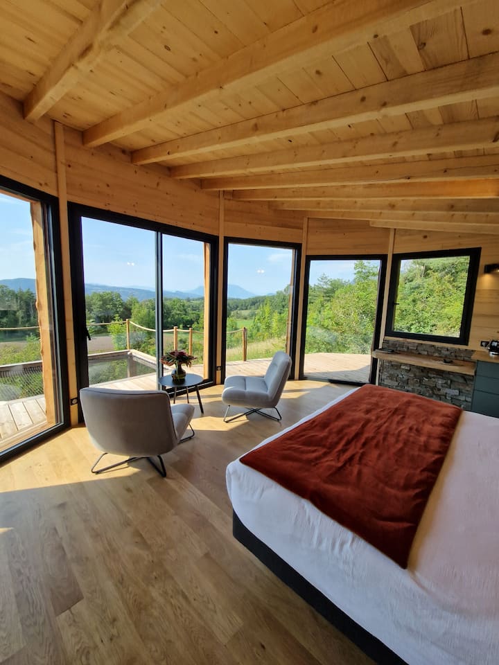 Cocooon Wood, Hébergement Insolite Savoie - Lac du Bourget