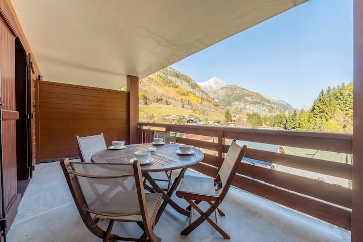 Ours Bleuc21 Ski-in At Vallorcine| Pool & Wellness - Vallorcine