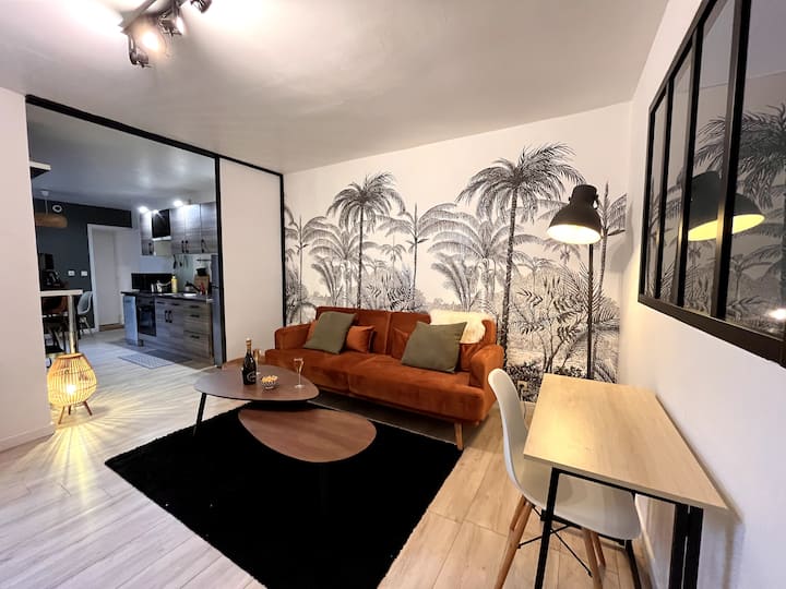 Luton Rdc Avec Terrasse Calme Proche Centre Ville - Reims