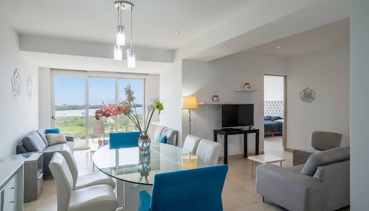 3 Bedroom Apartment With Pool In Torre Montevideo - Cancún